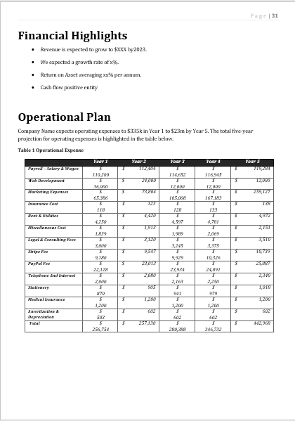 Truck Transport Business Plan - Oak Business Consultant