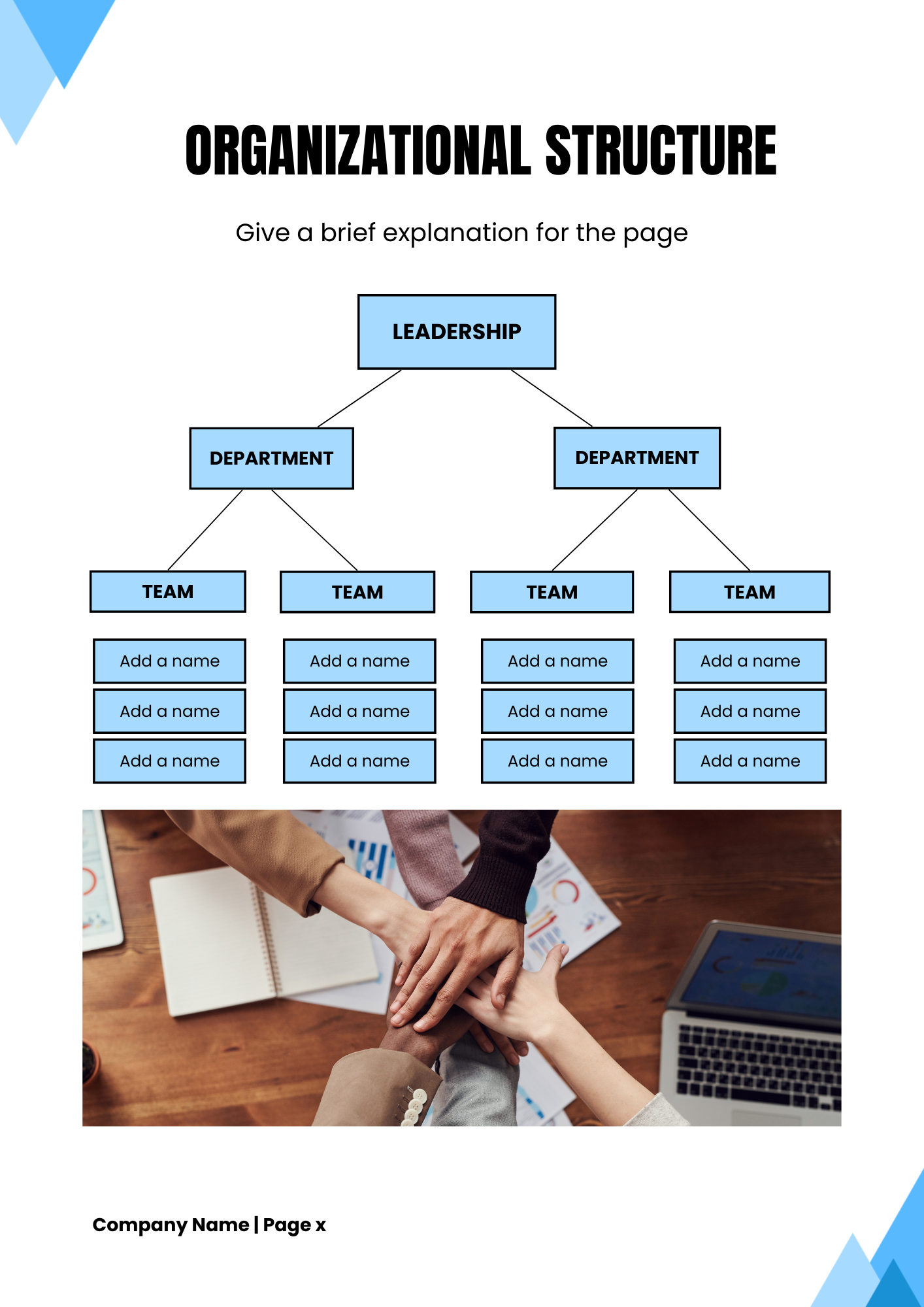 Free Business Plan Template - Oak Business Consultant
