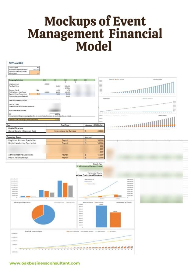 Case Study: Event Management Business Plan & Financial Model