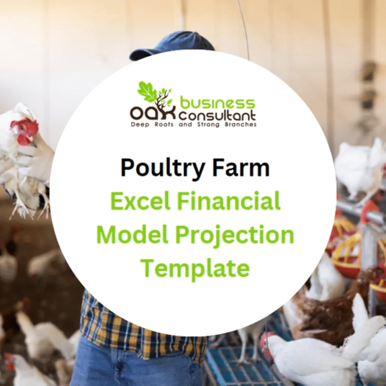 Poultry Farm Excel Financial Model Template - Oak Business Consultant