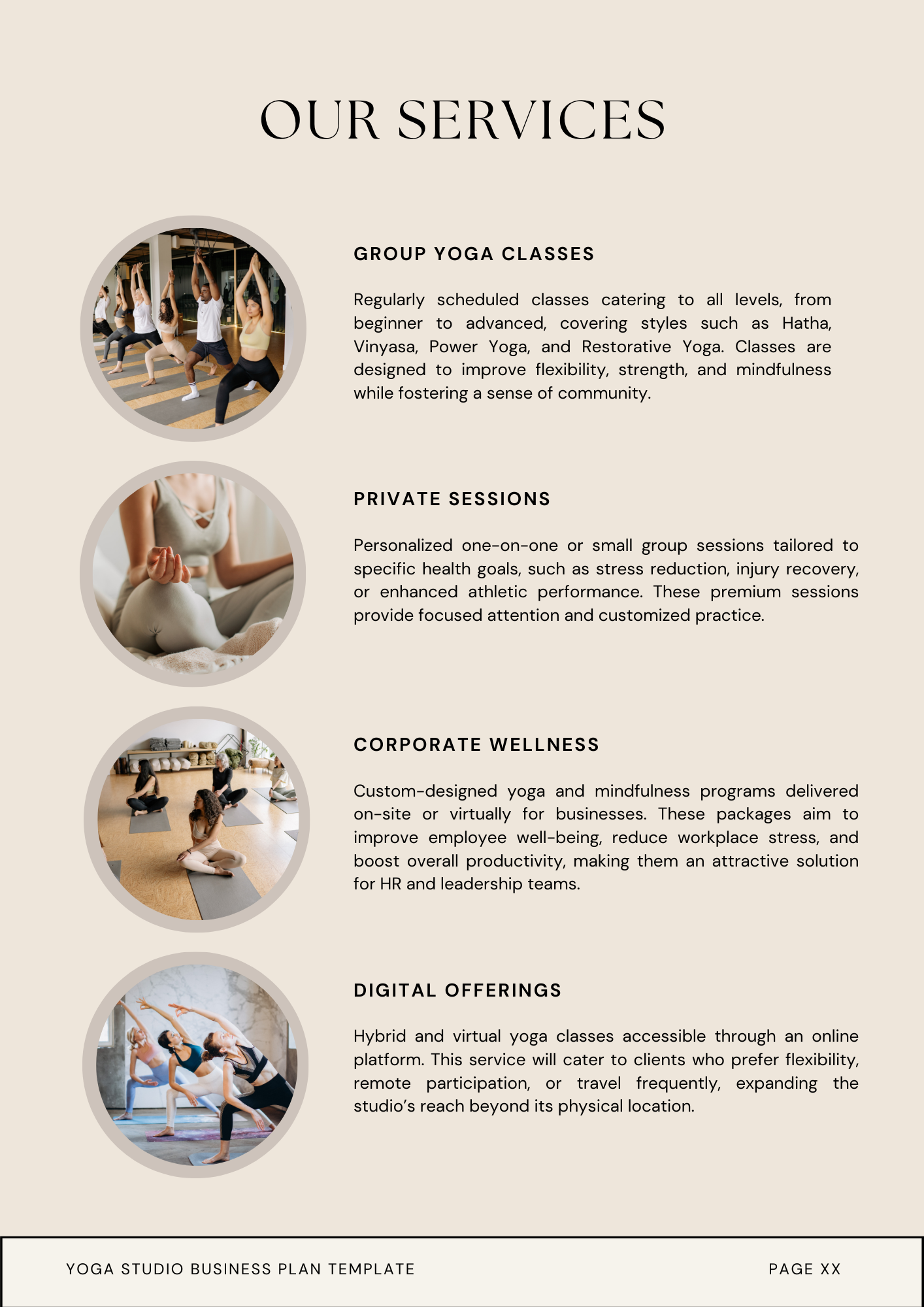 Yoga Studio Business Plan - Oak Business Consultant