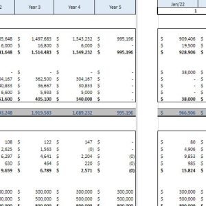 Language School Excel Financial Model - Oak Business Consultant