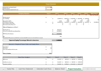 Project Development Financial Model - Oak Business Consultant