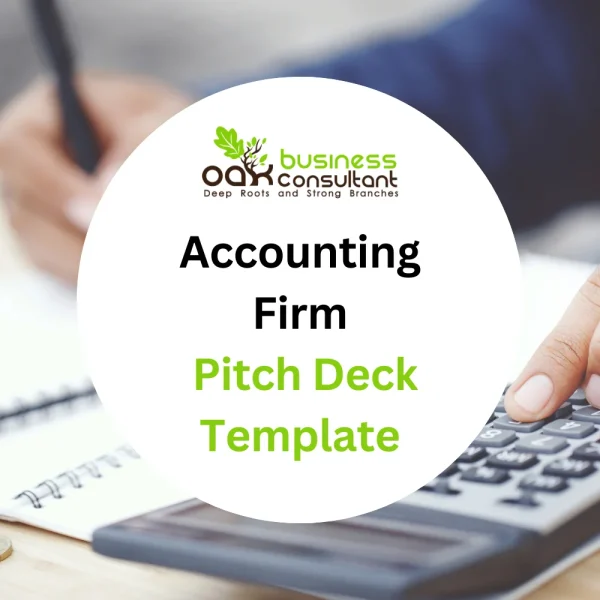 Accounting Firm Pitch Deck Template - Oak Business Consultant