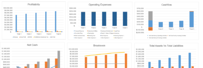 Electric Car Agency Excel Financial Model - Oak Business Consultant