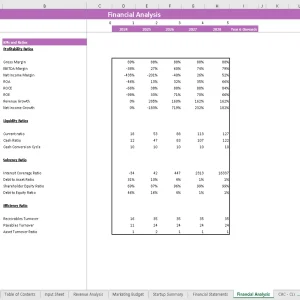 Rock-Climbing Gym Excel Financial Model - Oak Business Consultant