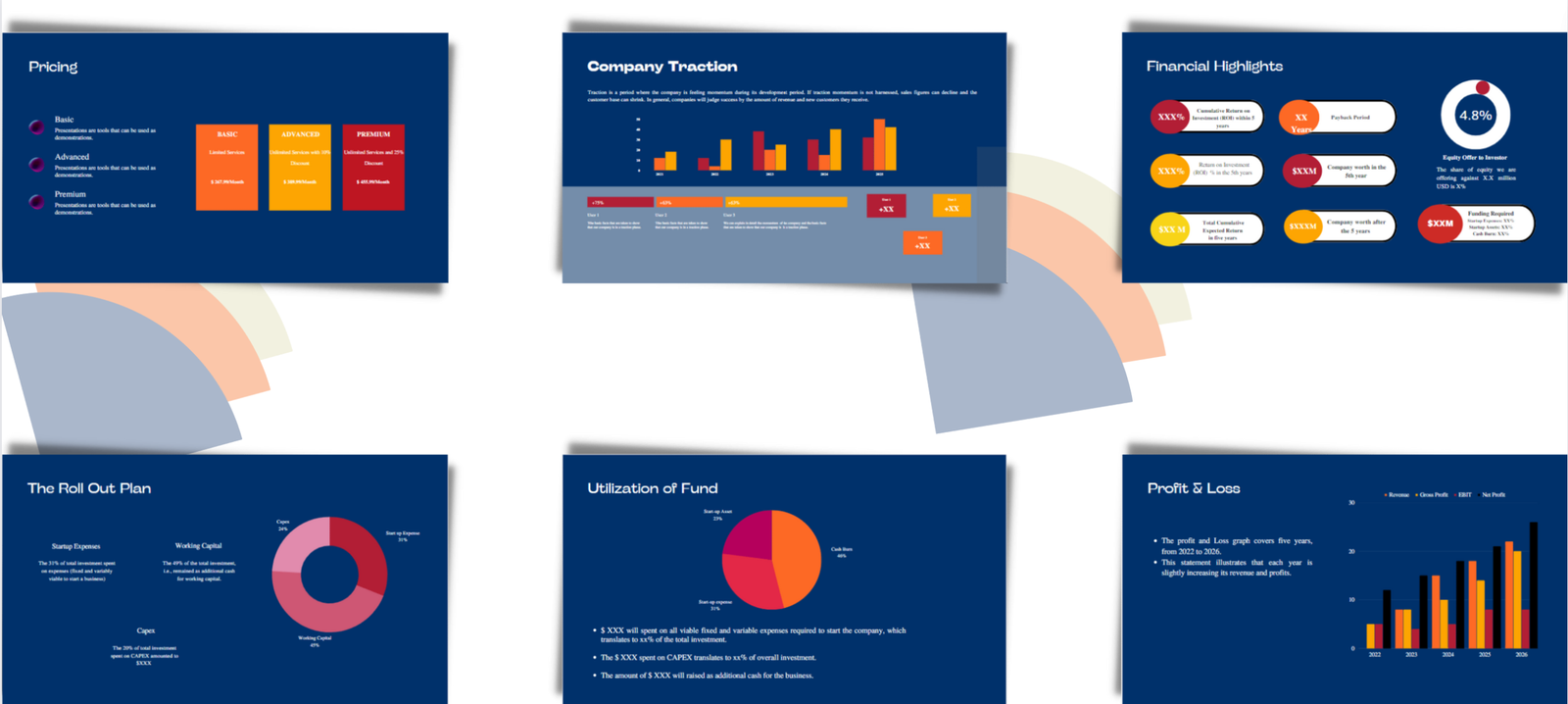 Errand Service Pitch Deck Template - Oak Business Consultant