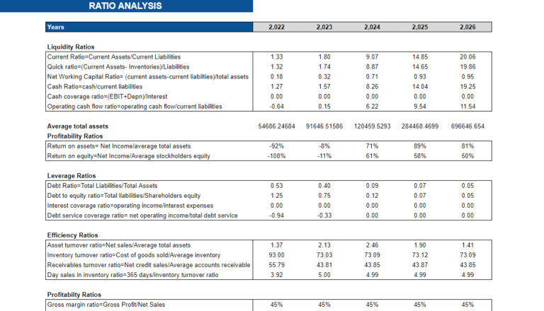 Drug Store Excel Financial Model Template - Oak Business Consultant