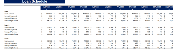 Real Estate Portfolio Financial Model Template - Oak Business Consultant