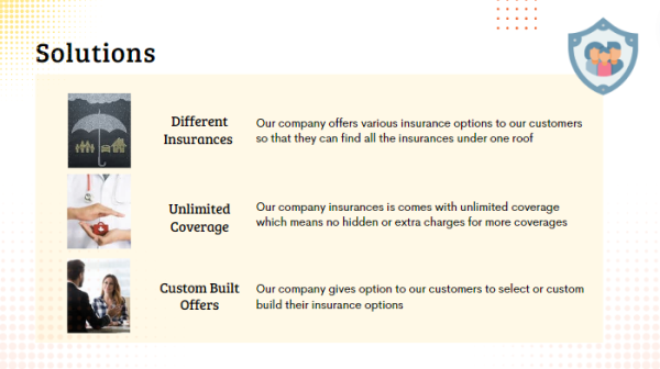 Insurance Agency Pitch Deck - Oak Business Consultant