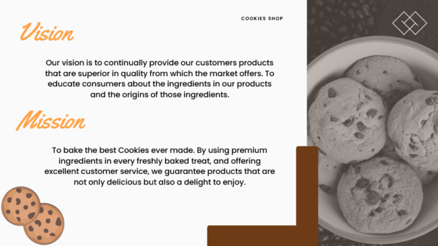 Cookie Shop Pitch Deck - Oak Business Consultant