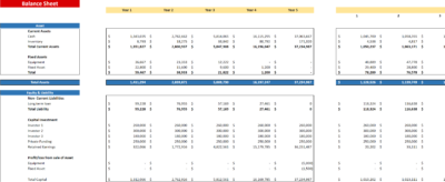 E-commerce Excel Financial Model Template - Oak Business Consultant