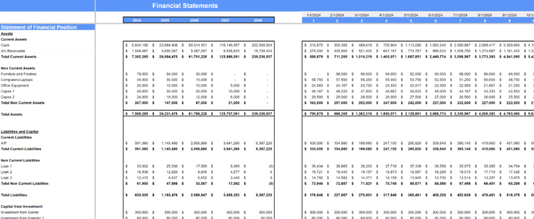 Employment Placement Agency Excel Financial Model Projection Template