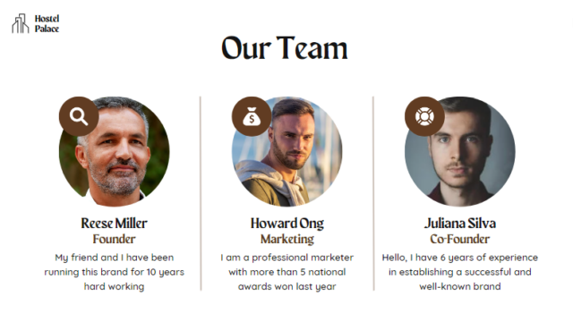 Hostel Pitch Deck Template - Oak Business Consultant