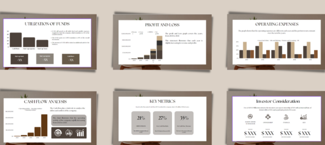 Interior Design Pitch Deck Template - Oak Business Consultant
