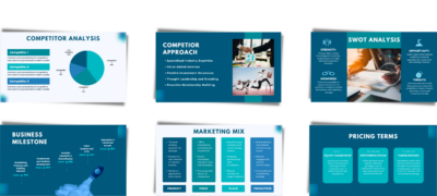 Venture Capital Pitch Deck Template - Oak Business Consultant