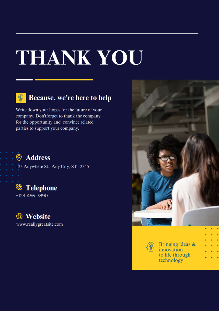 E-commerce Business Plan Template - Oak Business Consultant