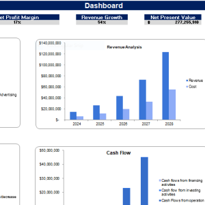 Marinas Excel Financial Model Projection Template - Oak Business Consultant
