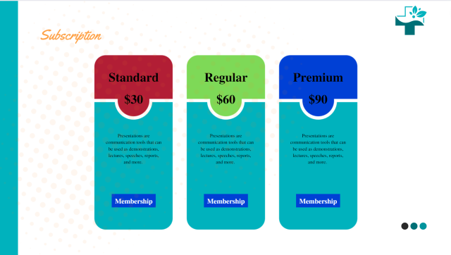 Smart Hospital Pitch Deck Template - Oak Business Consultant