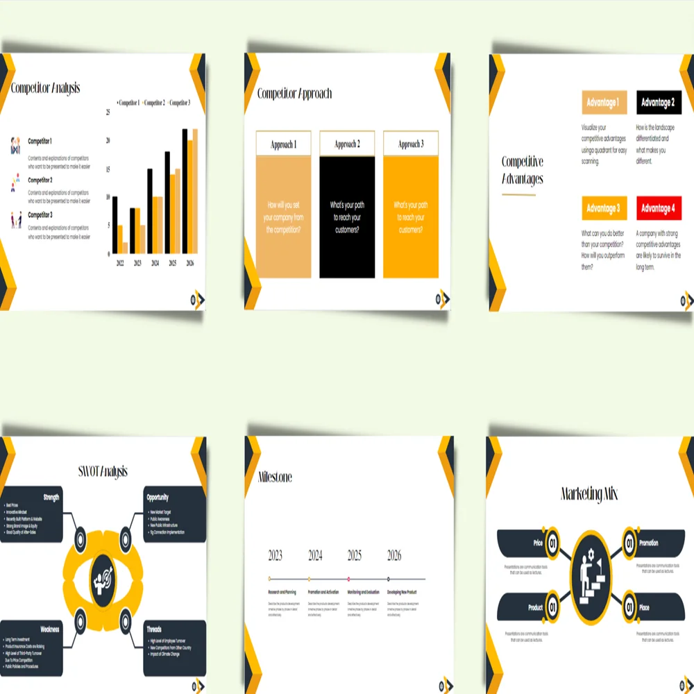 Cold Storage Business Pitch Deck Template - Oak Business Consultant
