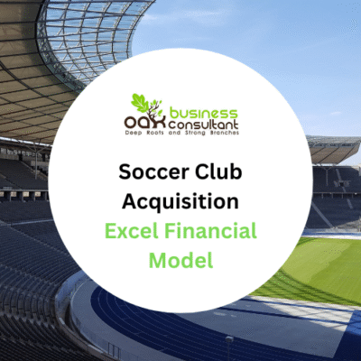 Soccer Club Acquisition Excel Financial Model Template - Oak Business ...