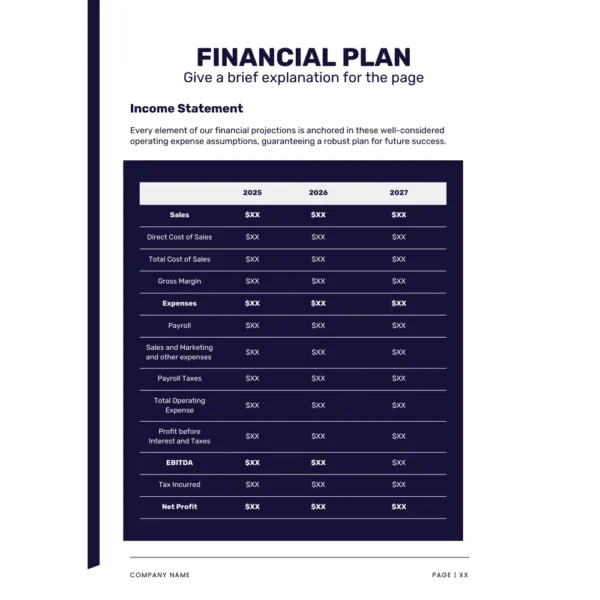 Uber Business Plan Template - Oak Business Consultant