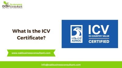 What Is the ICV Certificate? - Oak Business Consultant